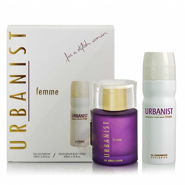 Al Haramain Urbanist Combo Set, Women, EDP 100 ml+Deo 200 ml | MCGRAND shop